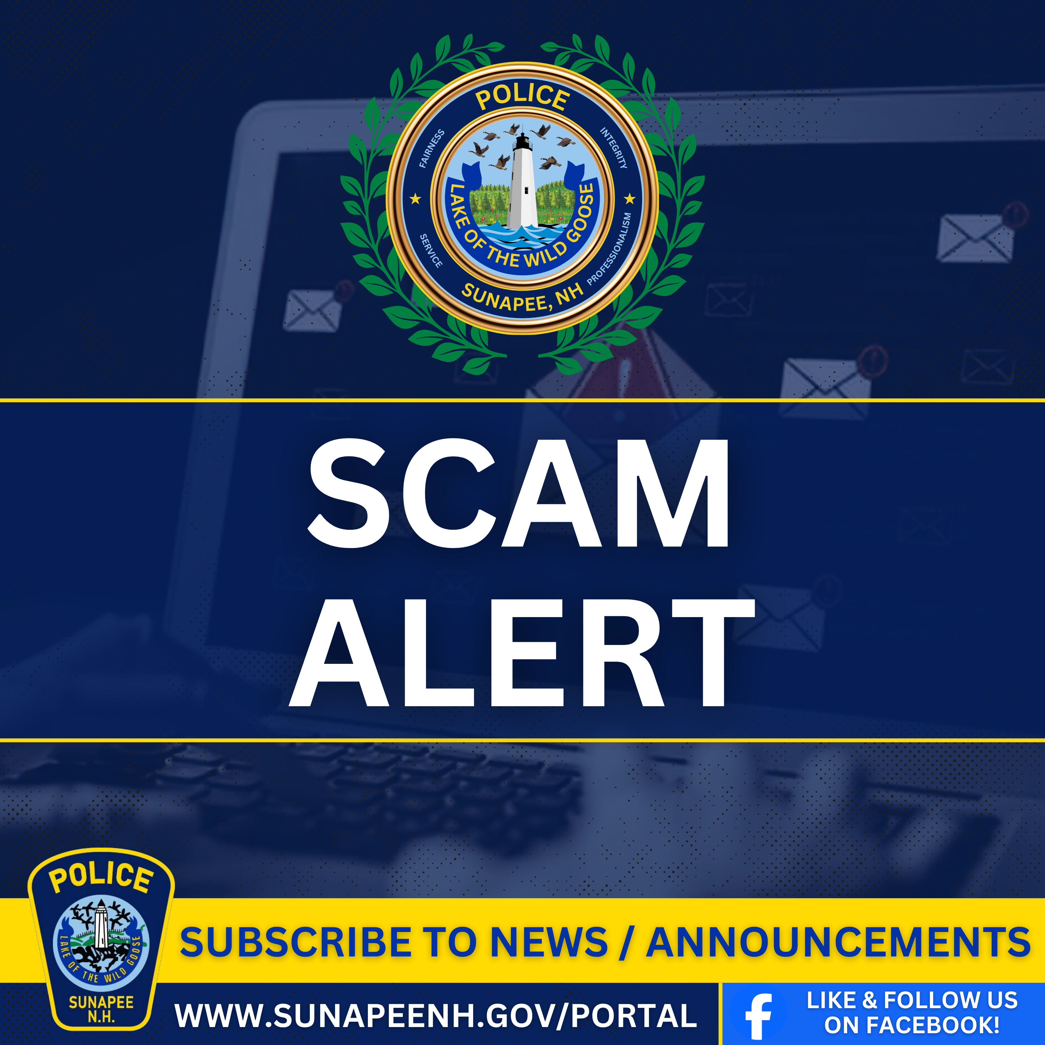 Scam Alert: Citibank / NYPD Fraudulent Charges | Sunapee NH